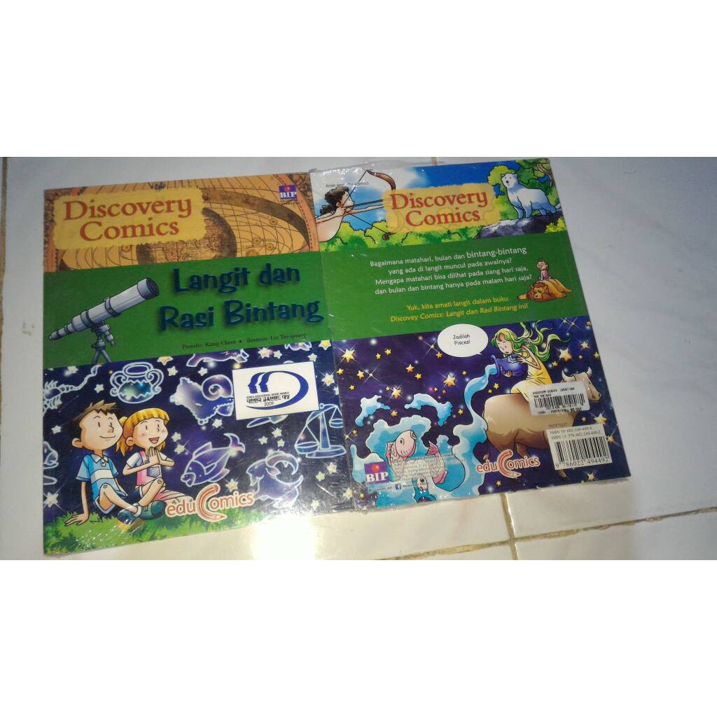 Jual Educomics Discovery comics Langit dan rasi bintang BIP Kang cheol ...