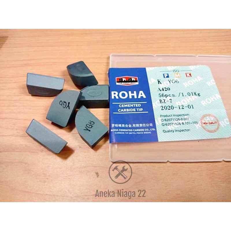 Jual Aneka - A420 | A 420 | YG6 Insert Mata Pisau Bubut | Pahat Bubut ...