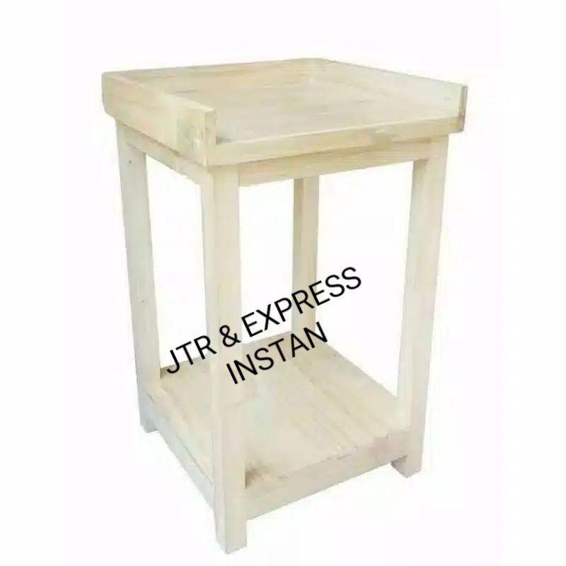 Jual Meja Dispenser /Meja Magicom Bahan Kayu Khusus JTR | Shopee Indonesia