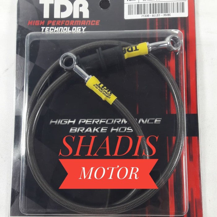 Jual Selang Rem Motor Merk TDR Racing Bahan Carbon Ukuran 35 Inch - 88 Cm Warna Htam Selang Rem ...