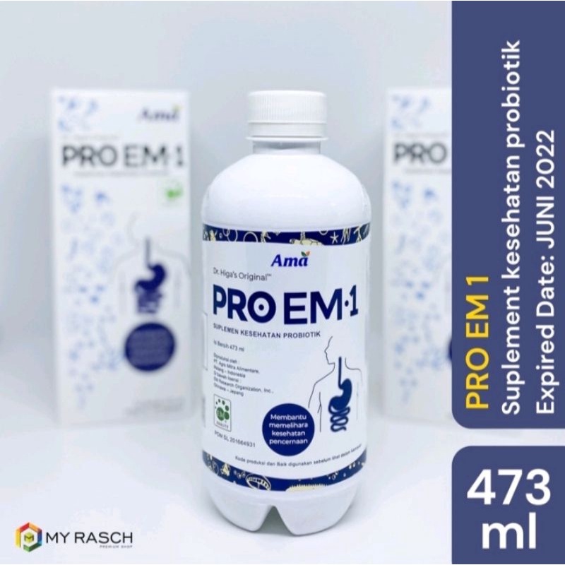 Jual PRO EM•1 (473 ml) Minuman Konsentrat Probiotik Kaya Protein ...