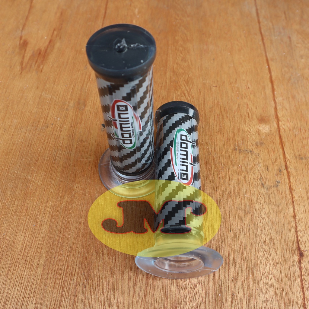 Jual Handgrip Motor Atau Variasi Pegangan Gas Domino Carbon Non Bolong ...