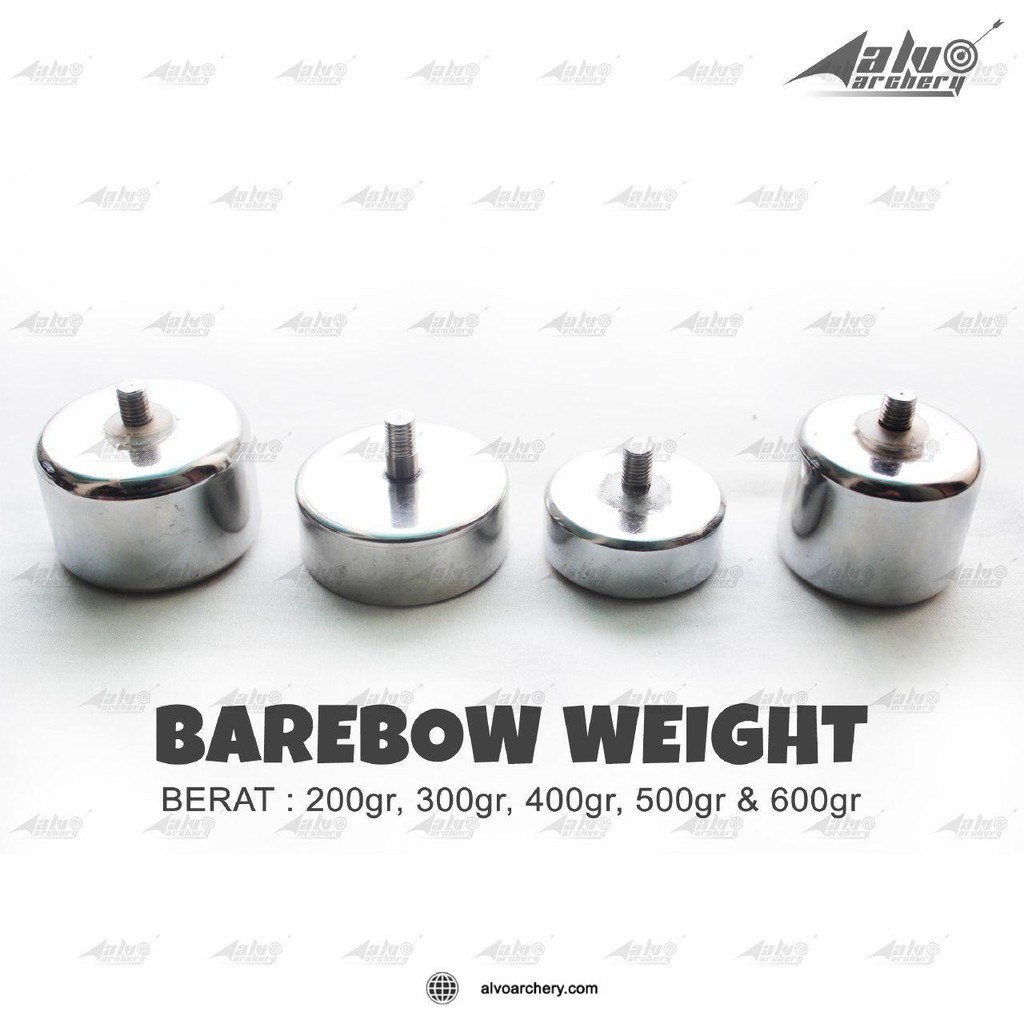 Jual Weight Barebow Aksesoris Panahan Pemberat Busur Panah Alvo Archery ...