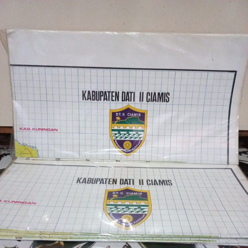 Jual Peta Lipat - PETA KABUPATEN DATI II CIAMIS | Shopee Indonesia