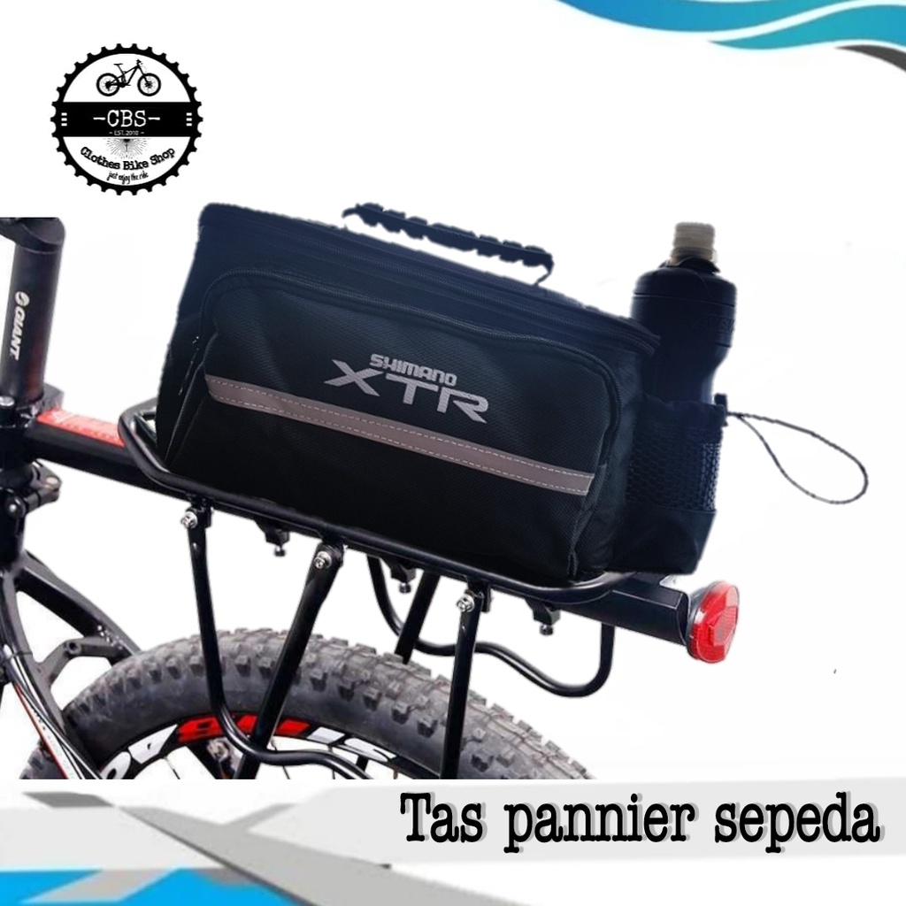 Jual Tas Bagasi Belakang Sepeda Lipat / Tas Pannier Sepeda | Shopee Indonesia
