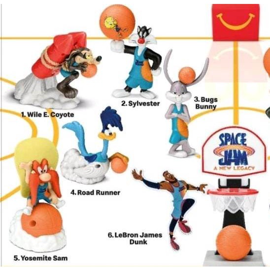 Jual d4041v Figure Space Jam Mcdonald Happy Meal Mainan Mcd Original ...