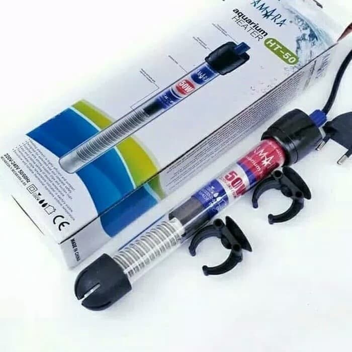 Jual HEATER AMARA 50 Watt - Pemanas Penghangat Air Suhu Aquarium ...