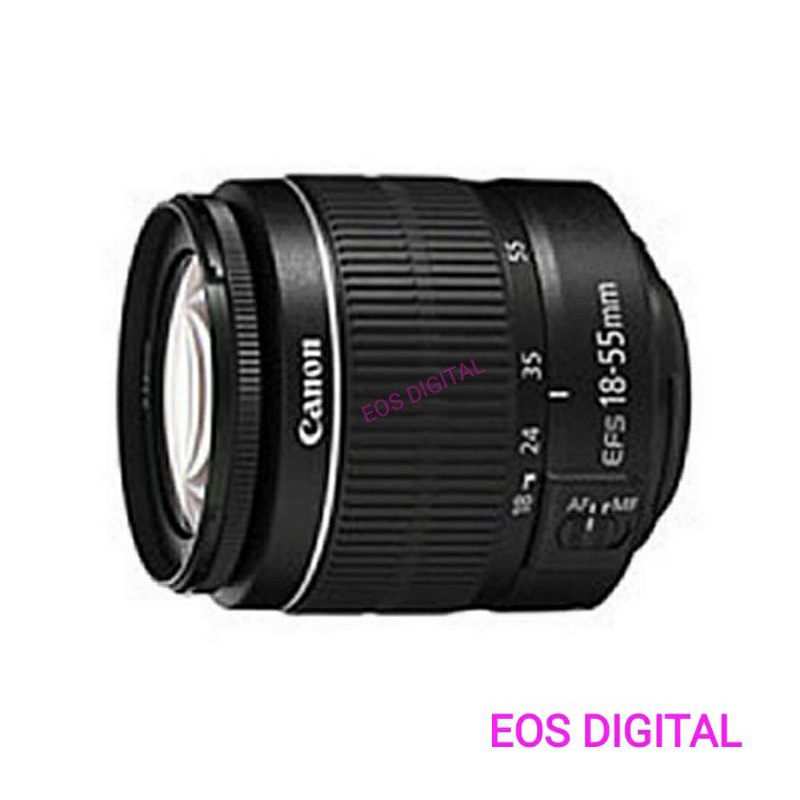 Jual Lensa standar canon 18-55mm (ORI BARU) | Shopee Indonesia