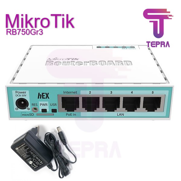 Jual MikroTik hEX RB750Gr3 | Shopee Indonesia