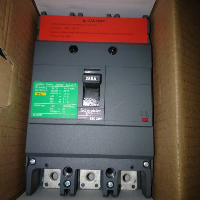 Jual Mccb EZC250F 250A 3 phase Schneider | Shopee Indonesia