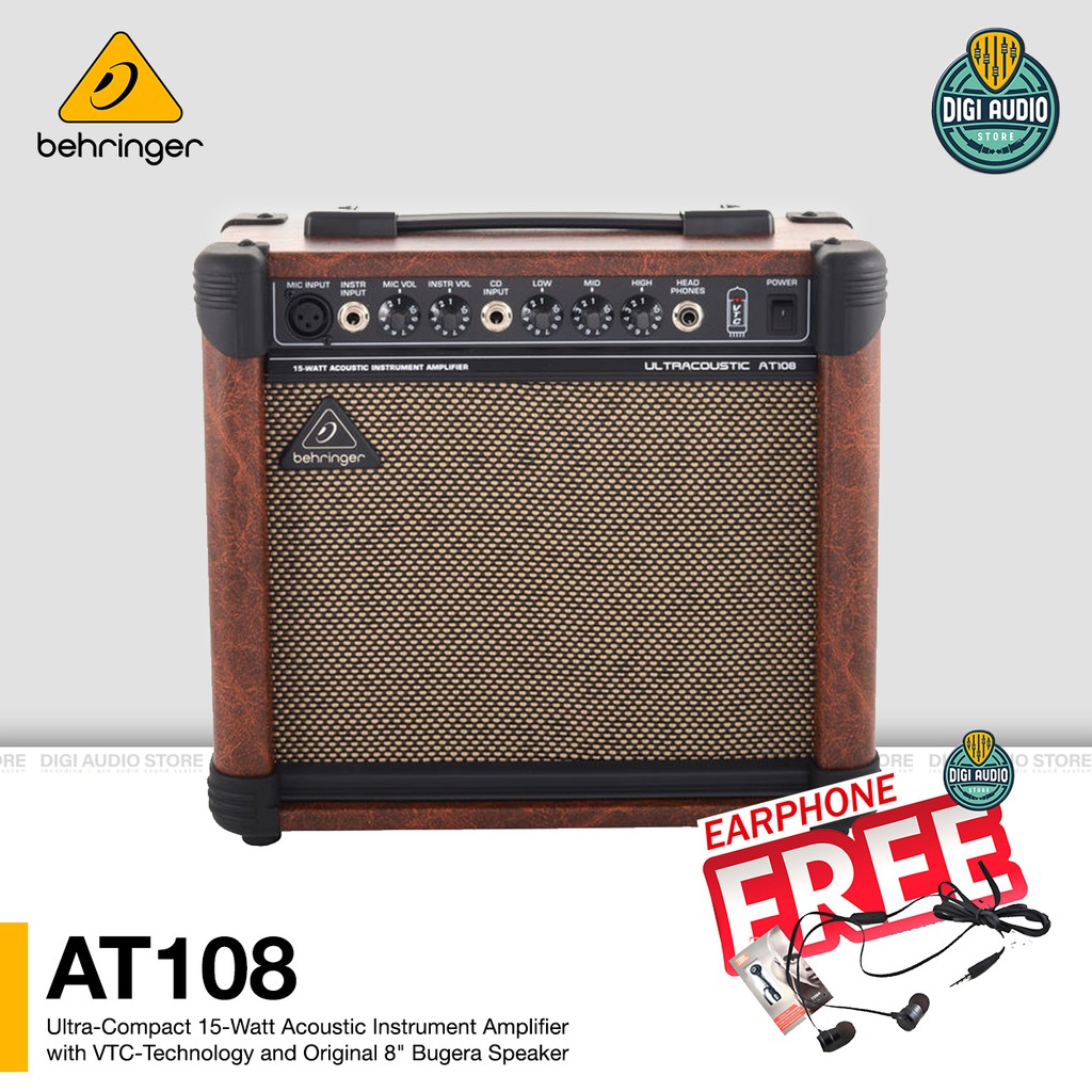 Jual Behringer AT108 Ampli Gitar, Vocal, Instrument Akustik, Guitar ...