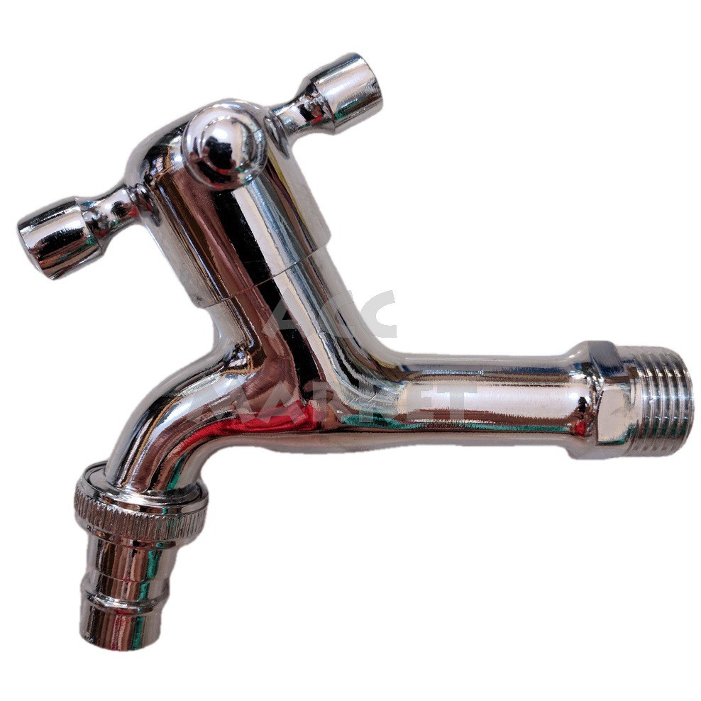 Jual Keran Air Kamar Mandi 1/2 Inch ONDA Stainless Kran Tembok WC ...