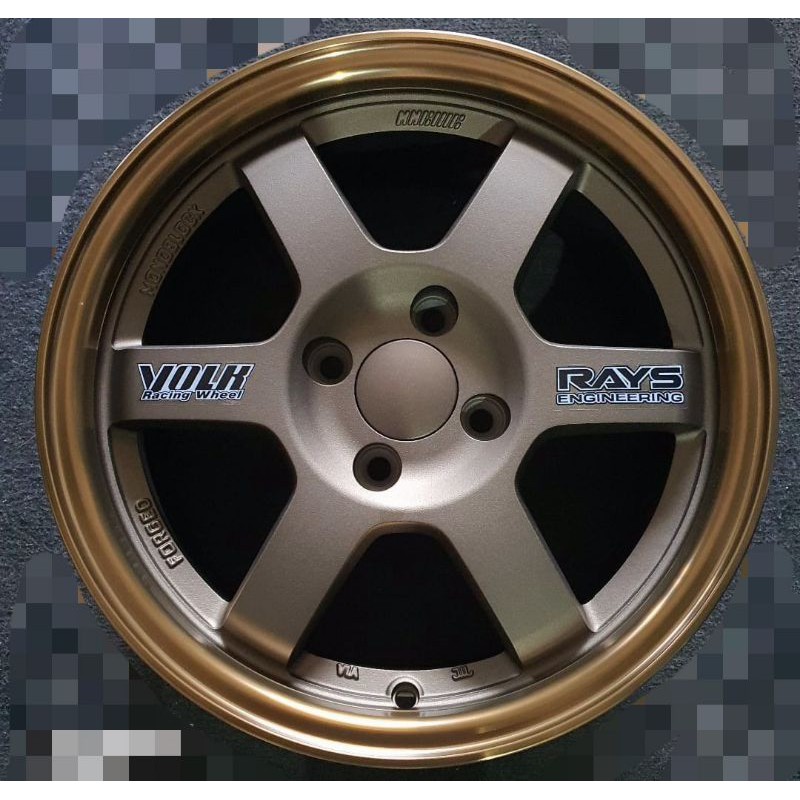Jual velg volk rays te37 r16 velg racing mobil volk rays te37 ring 16 | Shopee Indonesia