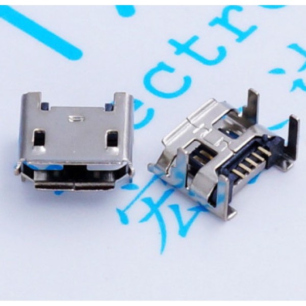 Jual SMT Micro USB Socket Female PCB B / Soket Micro USB Female PCB ...