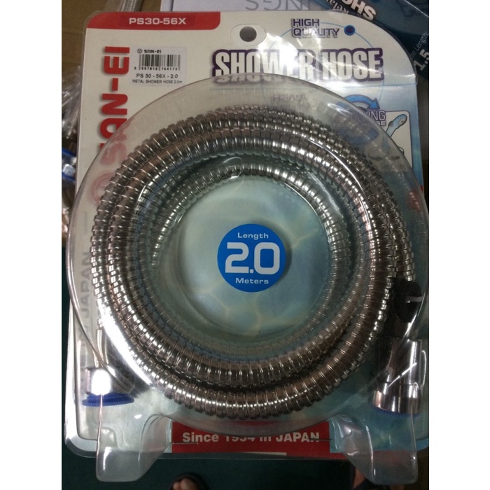 Jual Selang shower metal SAN-EI PS30-56X 2meter (spare part) | Shopee Indonesia