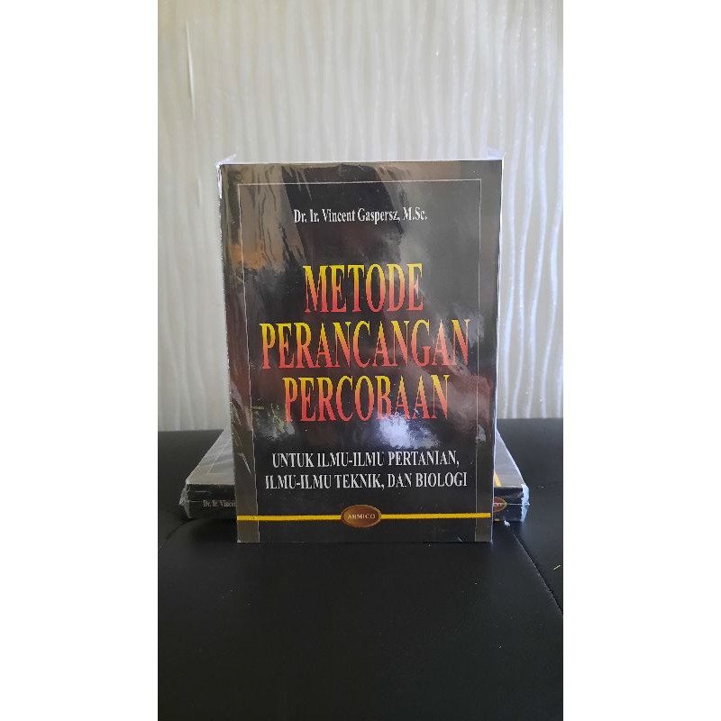 Jual Buku Metode Perancangan Percobaan | Shopee Indonesia Jual Buku Metode Perancangan Percobaan | Shopee Indonesia