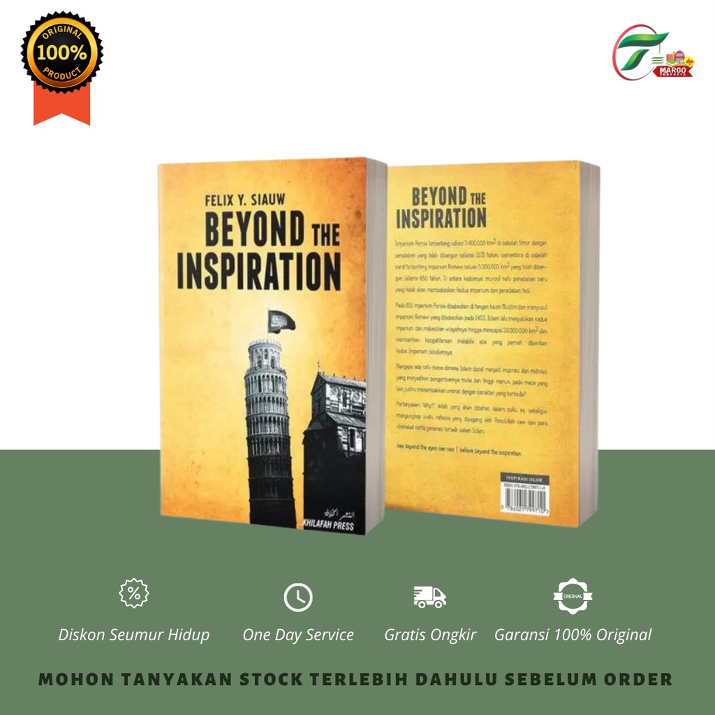 Jual BEST SELLER !! BEYOND THE INSPIRATION karya USTAD FELIX Y SIAUW ...