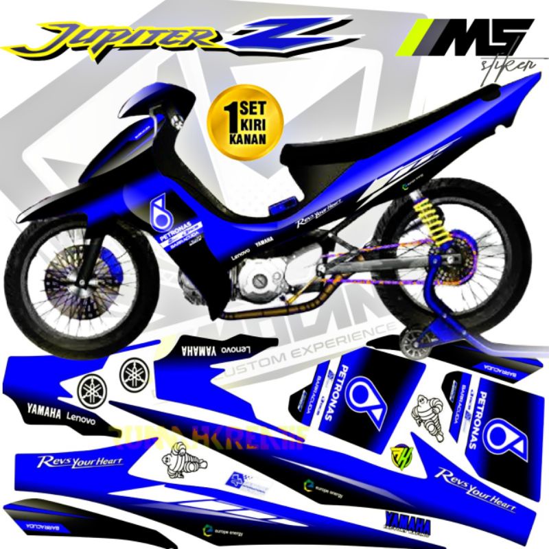Jual Decal Sticker Striping Variasi Jupiter Z Burhan 2004-2009 ...