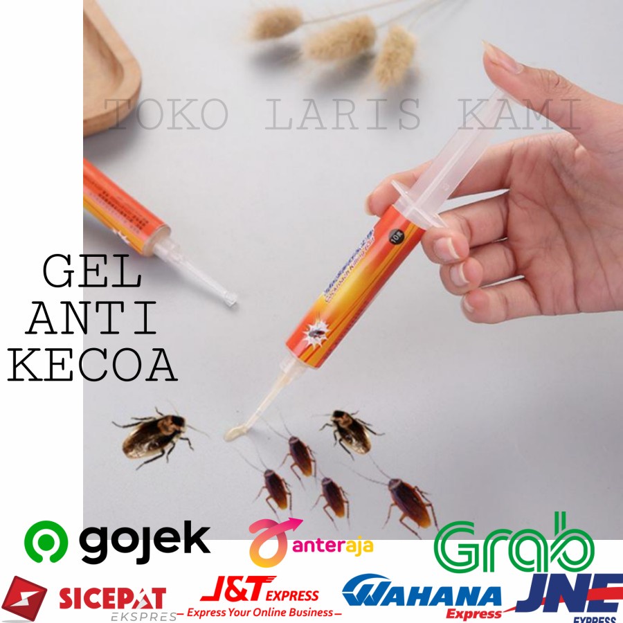 Jual Gel racun pembasmi kecoa roach bait insecticide control mudah ...
