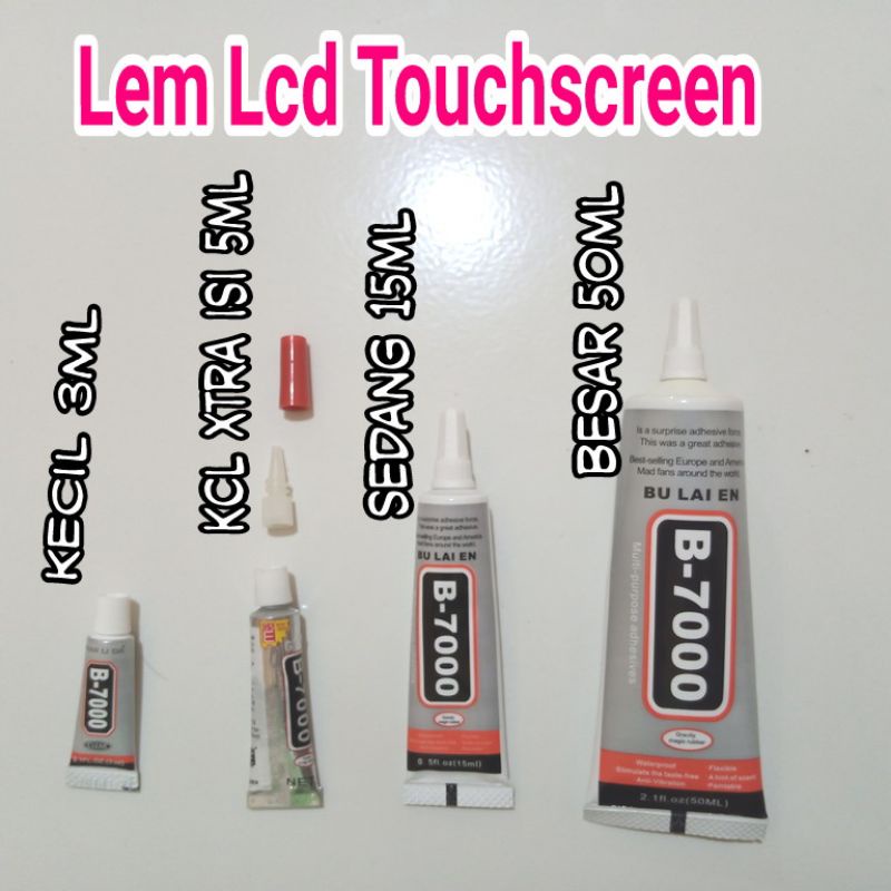 Jual Lem lcd touchscreen casing backdoor - Bening | Shopee Indonesia
