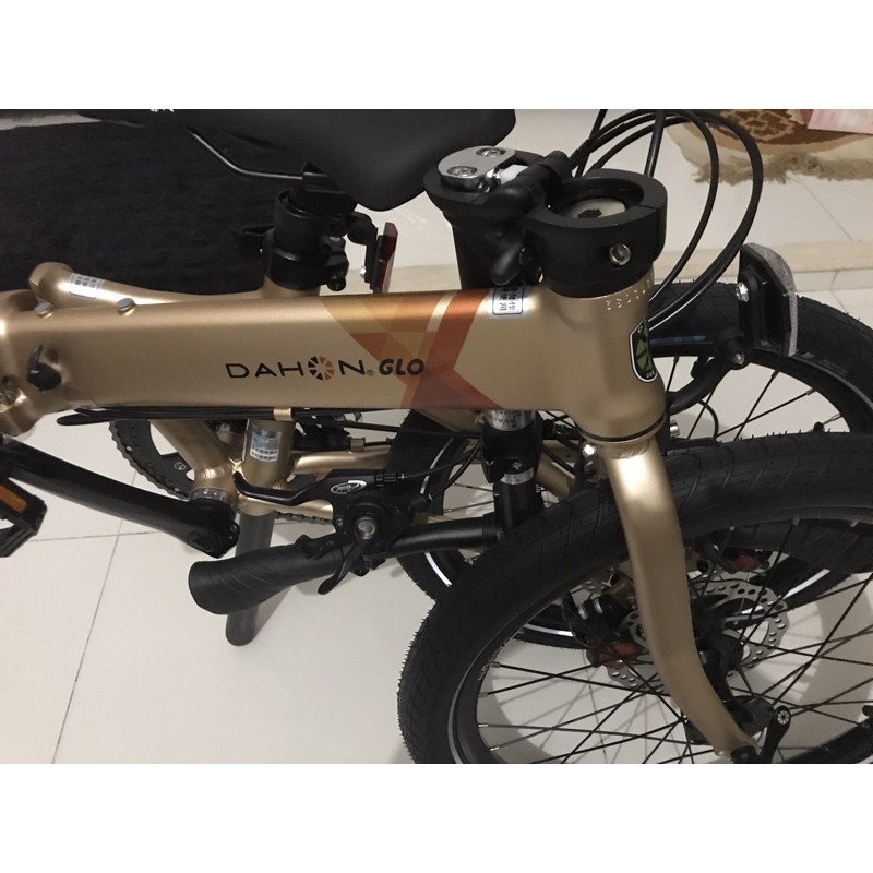 Jual Sepeda Lipat Dahon Archer Pro Gold Orange 20 Speed Tiagra Folding ...