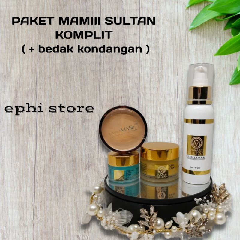 Jual PAKET MAMIII SULTAN KOMPLIT (+ bedak kondangan ) | Shopee Indonesia