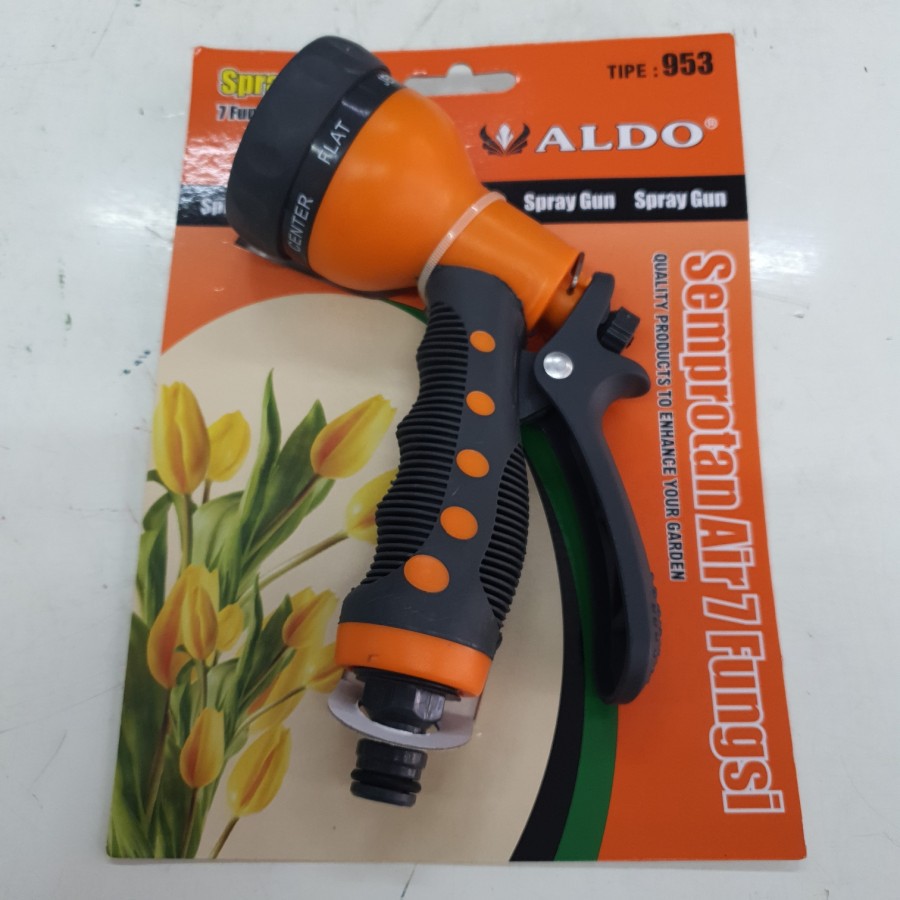 Jual spray gun taman air / spray gun air taman 7 fungsi / sprayer ...