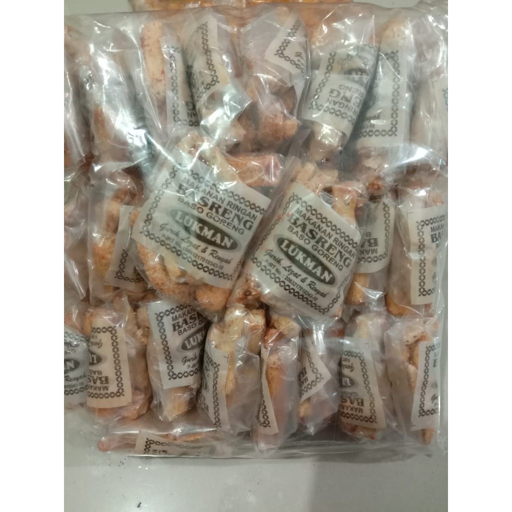 Jual Basreng Baso Goreng Lukman (Isi 25) | Shopee Indonesia