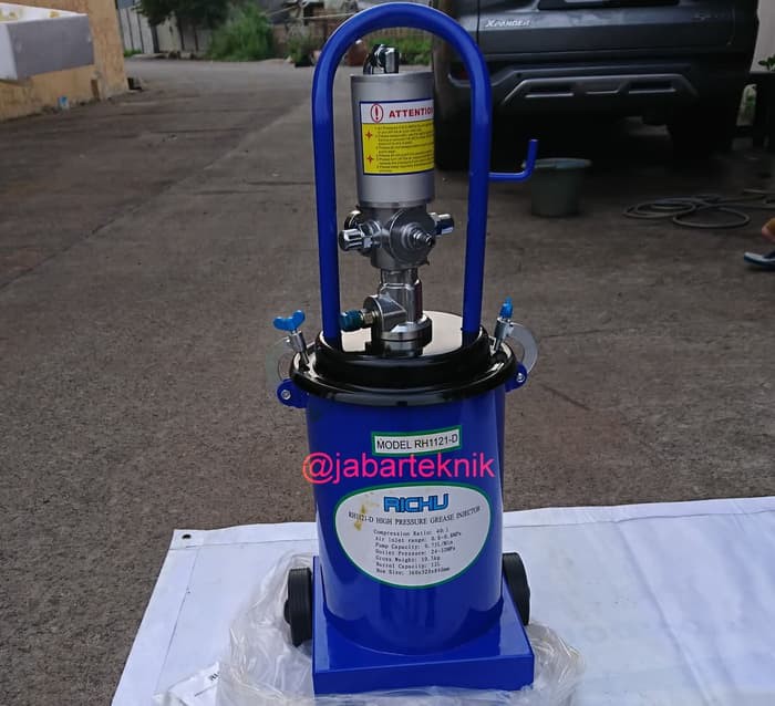 Jual POMPA GEMUK ANGIN 12 LITER RICHU AIR GREASE LUBRICATOR | Shopee ...