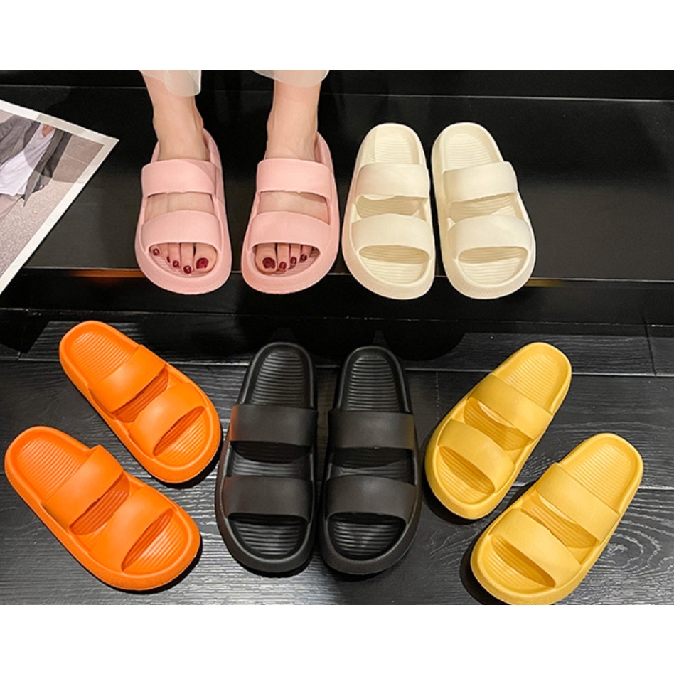 Jual Sandal Rumah Pria Wanita Outdoor EVA Empuk Super Tebal Anti Slip ...