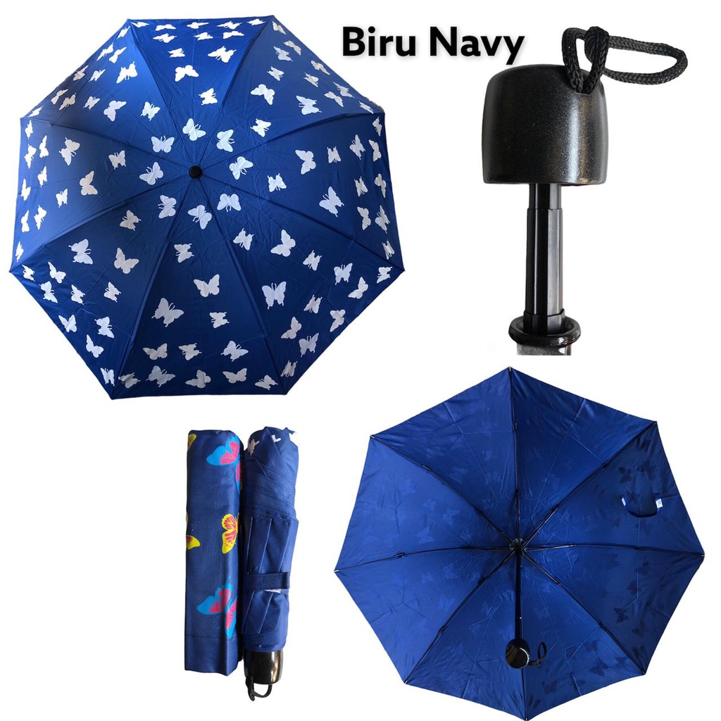 Jual PAYUNG LIPAT 3D MAGIC BERUBAH 3 WARNA SAAT BASAH ANTI BOCOR CAP ...