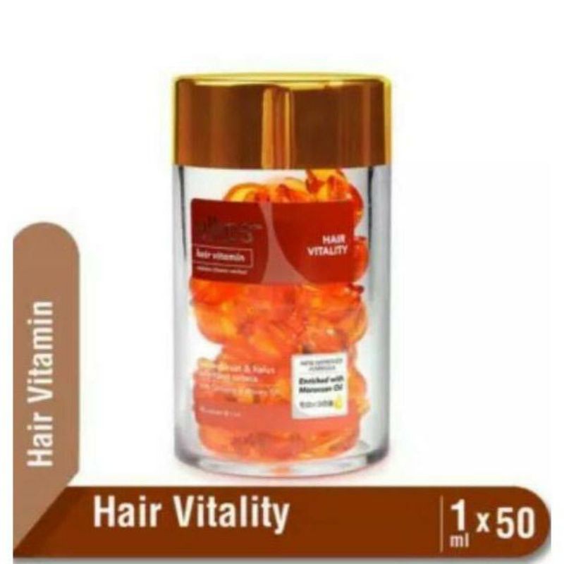 Jual Ellips Vitamin Rambut Botol isi 50 kapsul ~ Elips botol ~ Original ...