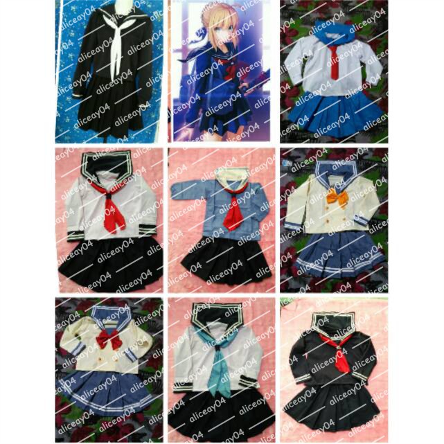 Jual Sailor/Seifuku/Seragam Sekolah Jepang/Anime/Costum/Cosplay/School ...