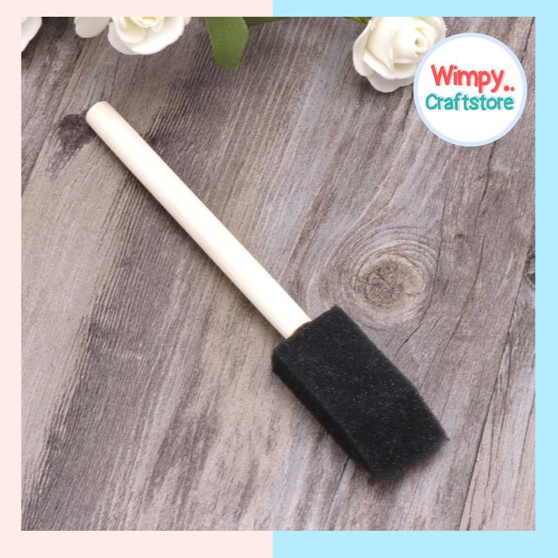 Jual Sponge Brush Kuas Sponge Kuas Cat Alat Spons Lukis Decoupage ...