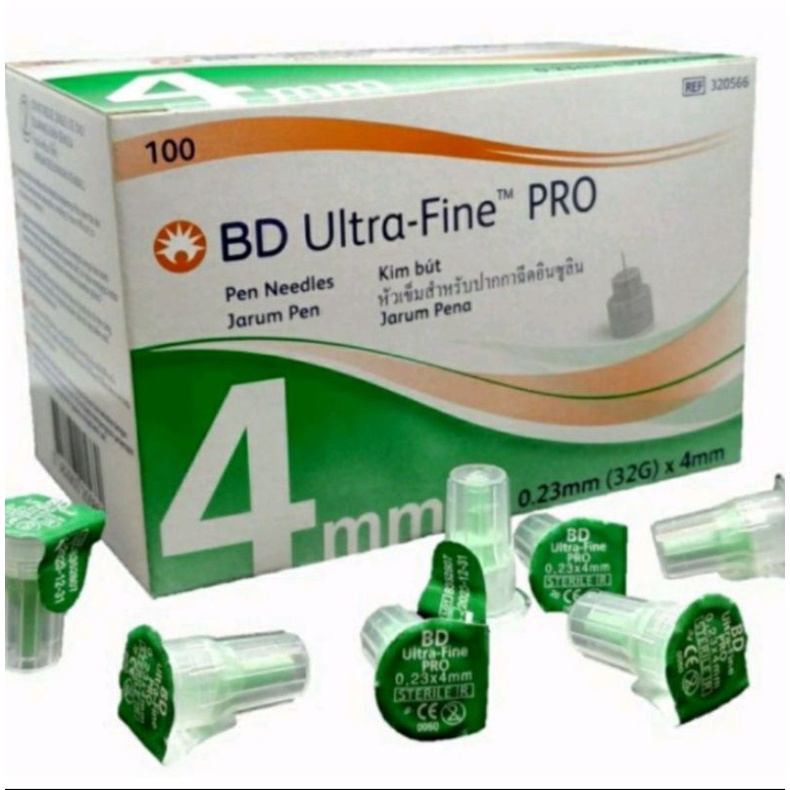 Jual Jarum Insulin Pen needle Ultra fine dari BD Micro-Fine 32Gx4mm ...
