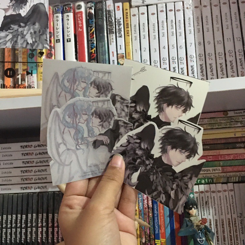 Jual Original Art Stickers Part 1 - Sharkiepio (Sticker Anime Manga ...