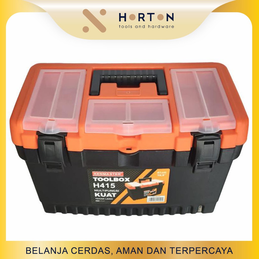 Jual KENMASTER Tool Box Besar H415 / Kotak Perkakas Besar | Shopee ...