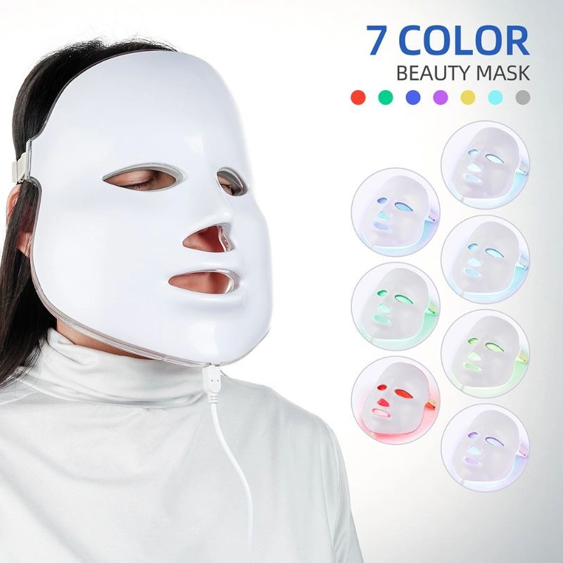 Jual MASKER PDT 7 WARNA PDT MASK 7 IN 1 PDT LED 7 WARNA ALAT FACIAL PDT ...