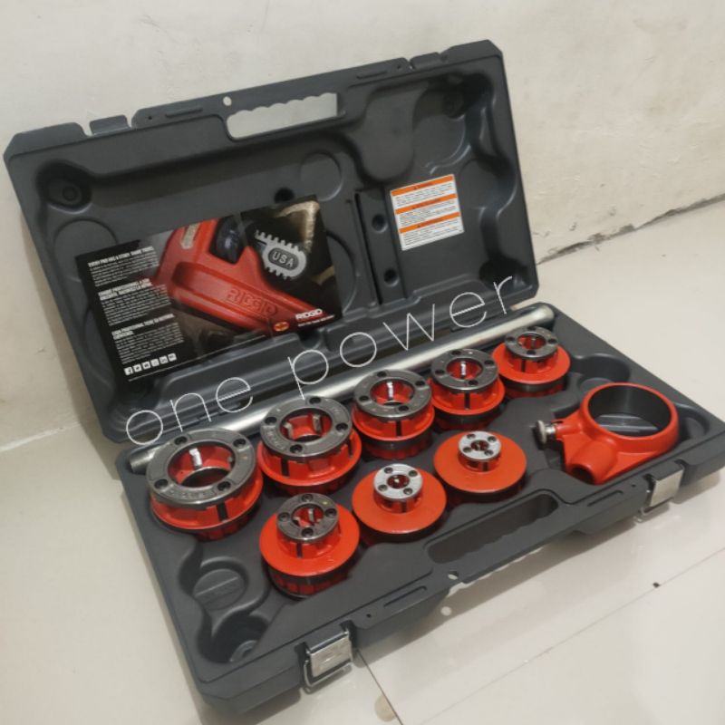Jual Alat Senai Drat Pipa Manual Set RIDGID Ukuran 1 142 Inch | Shopee ...