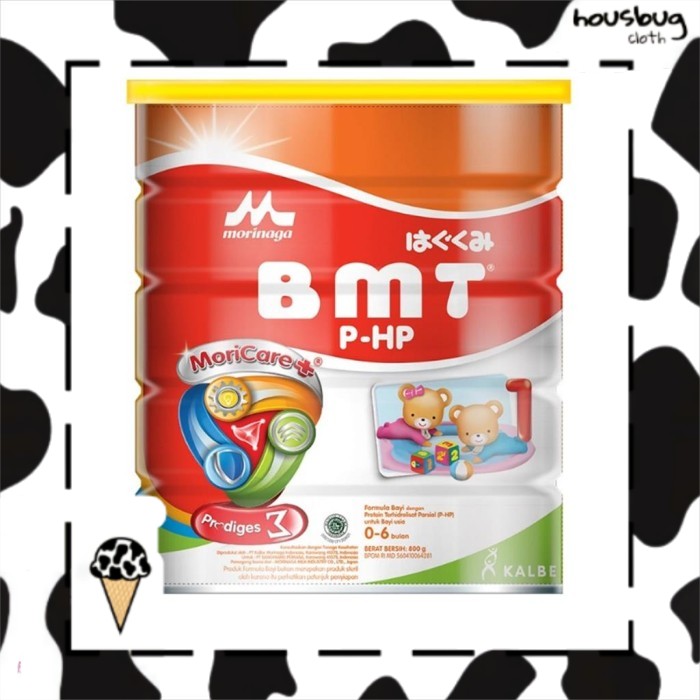 Jual MORINAGA BMT PHP Susu Formula 0 to 6 Bulan Tin 800g 800 g | Shopee Indonesia