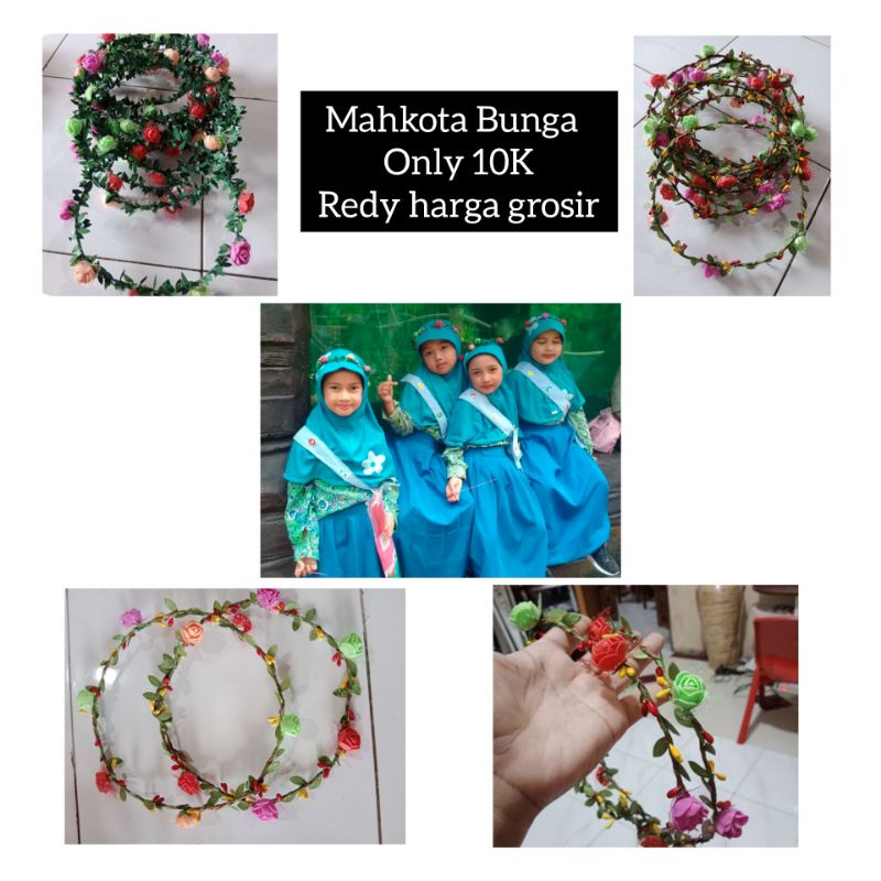 Jual Mahkota Bunga/Flower Crown Cantik | Shopee Indonesia
