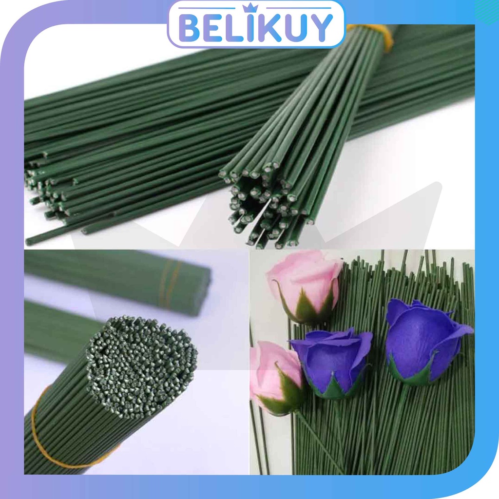 Jual Belikuy Kawat Tangkai Bunga tebal 2MM Premium / Tangkai Bunga ...
