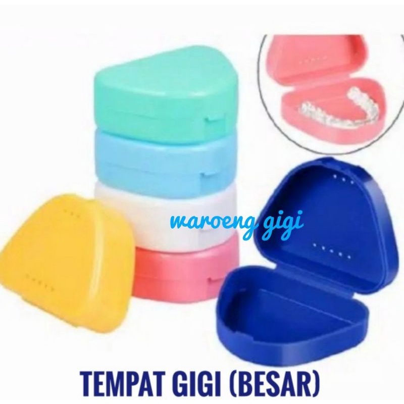 Jual Kotak Tempat Simpan Gigi Palsu / Kotak Penyimpanan Gigi Palsu ...