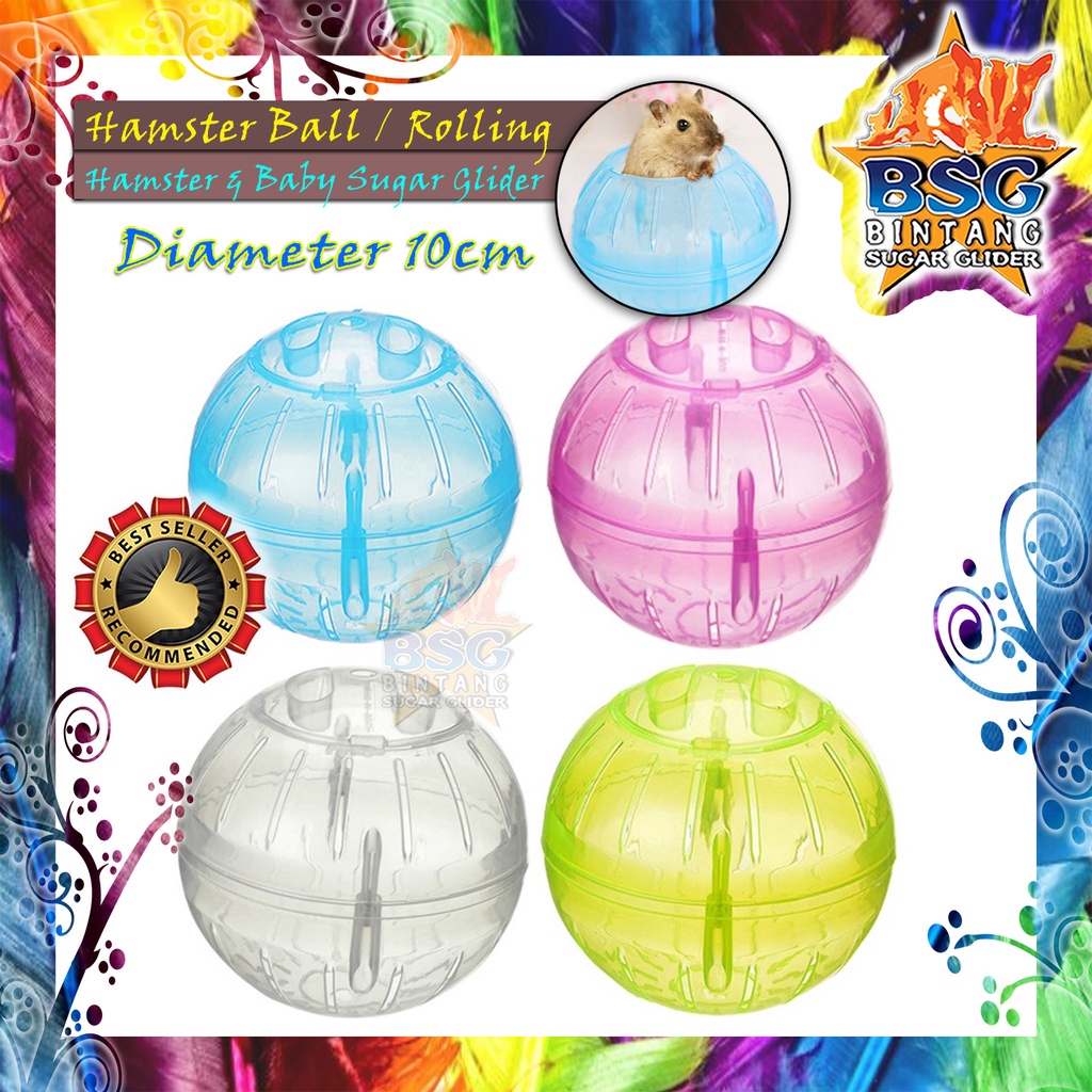 Jual Hamster Ball / Bola Hamster / Mainan / Jogging Ball / Rolling ...