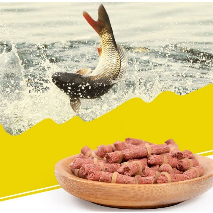 Jual UMPAN PANCING PELET IKAN MAS IKAN DANAU AROMA RUMPUT CRUCIAN ...