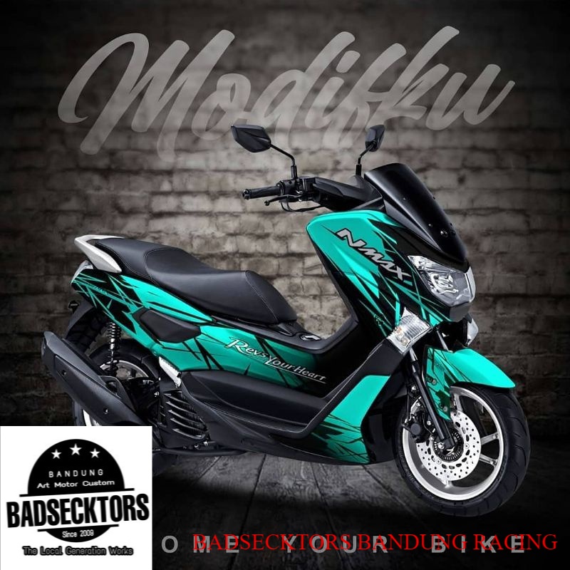 Jual STICKER DECAL YAMAHA NMAX TOSCA GRAFIS keren | Shopee Indonesia