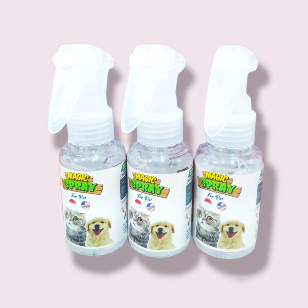 Jual MINIPETS MAGIC SPRAY all In One MAGIC SPRAY OBAT JAMUR SCABIES ...