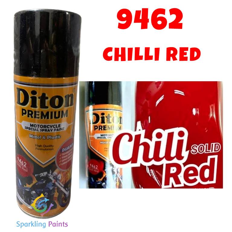Jual Pilox Diton Premium Chili Red 9462 400ml Warna Merah Cabe Cili Ret ...
