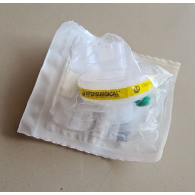 Jual Bacterial Filter Ventilator /Filter Bacteri intersurgical | Shopee ...