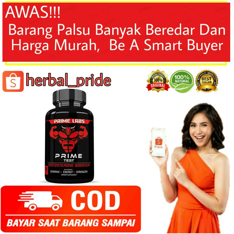 Jual Prime Labs Men's Testosterone Booster ( 60 Caplets ) | Shopee ...